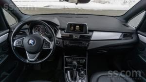 Black BMW 218 2015 in Riga, with an engine capacity of 2.00 L and mileage of 254 thousand km for 8990 €, photo 12 on AUTOMOTO.COM.LV