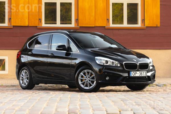Melns BMW 218 2015 Jelgava, ar dzinēja tilpumu 2.00 L un nobraukumu 0 tūkst. km par 8990 €, foto 1 vietnē AUTOMOTO.COM.LV