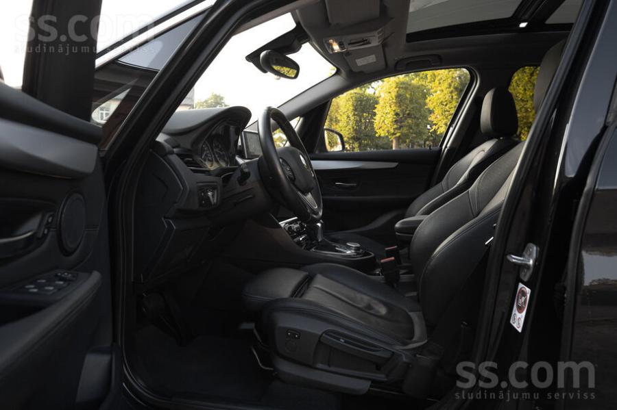 Melns BMW 218 2015 Jelgava, ar dzinēja tilpumu 2.00 L un nobraukumu 0 tūkst. km par 8990 €, foto 6 vietnē AUTOMOTO.COM.LV