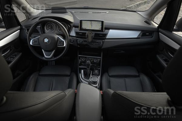 Melns BMW 218 2015 Jelgava, ar dzinēja tilpumu 2.00 L un nobraukumu 0 tūkst. km par 8990 €, foto 6 vietnē AUTOMOTO.COM.LV
