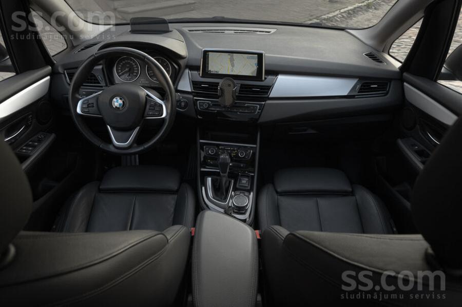 Melns BMW 218 2015 Jelgava, ar dzinēja tilpumu 2.00 L un nobraukumu 0 tūkst. km par 8990 €, foto 7 vietnē AUTOMOTO.COM.LV