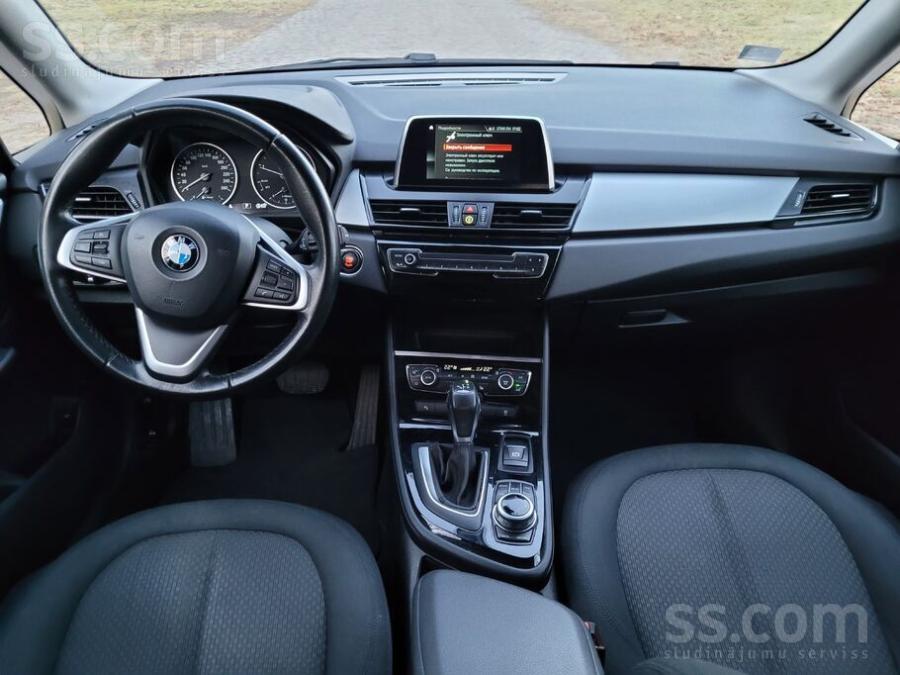 Melns BMW 218 2017 Liepāja, ar dzinēja tilpumu 1.80 L un nobraukumu 211 tūkst. km par 12500 €, foto 10 vietnē AUTOMOTO.COM.LV