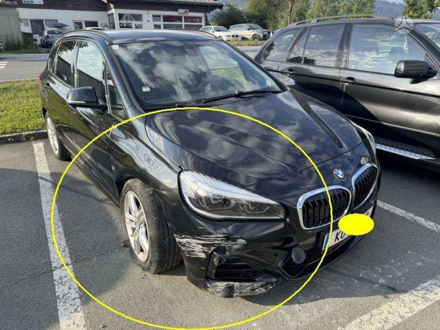Melns BMW 218 2021 Kauņa, ar dzinēja tilpumu 2.00 L un nobraukumu 49 tūkst. km par 14150 €, foto 1 vietnē AUTOMOTO.COM.LV