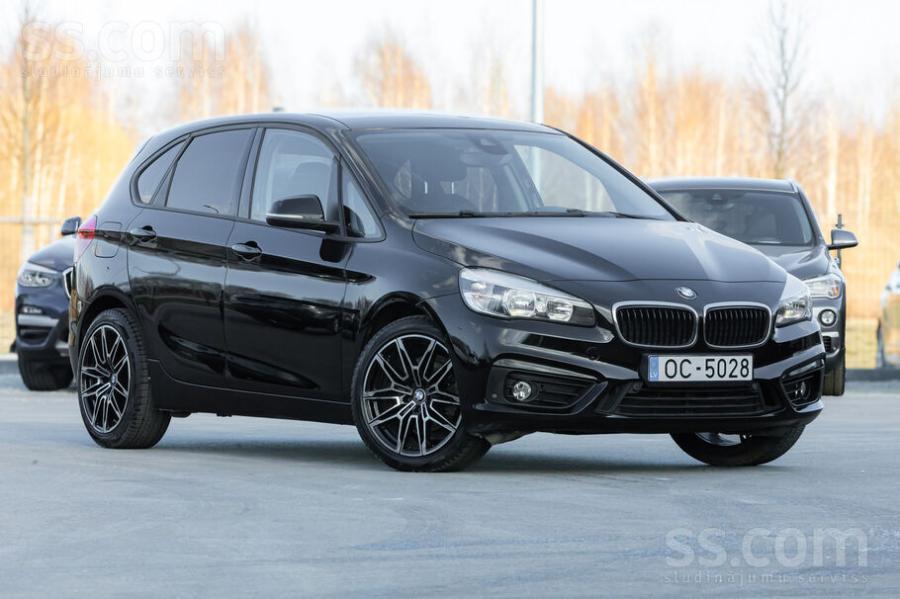 Melns BMW 218 2015 Jelgava, ar dzinēja tilpumu 2.00 L un nobraukumu 297 tūkst. km par 7400 €, foto 2 vietnē AUTOMOTO.COM.LV
