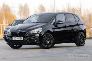 Black BMW 218 2015 in Jelgava, with an engine capacity of 2.00 L and mileage of 297 thousand km for 5922 €, photo  on AUTOMOTO.COM.LV