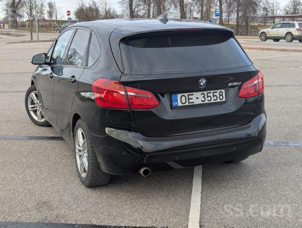 Melns BMW 218 2016 Daugavpils, ar dzinēja tilpumu 2.00 L un nobraukumu 250 tūkst. km par 9300 €, foto 6 vietnē AUTOMOTO.COM.LV