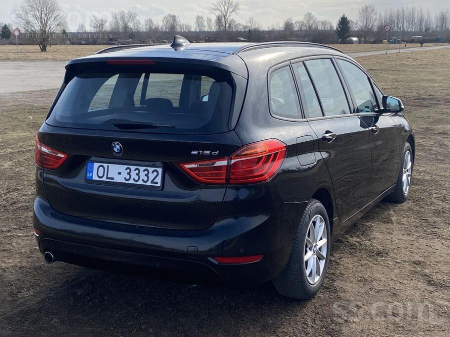Melns BMW 218 2016 Rīga, ar dzinēja tilpumu 2.00 L un nobraukumu 182 tūkst. km par 9700 €, foto 10 vietnē AUTOMOTO.COM.LV