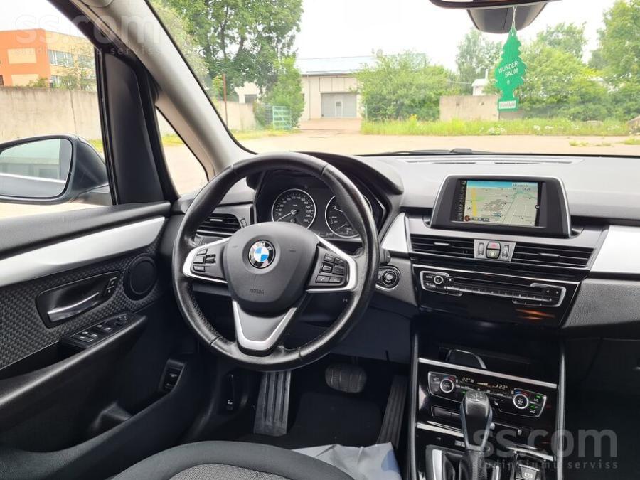 Melns BMW 218 2016 Ogre, ar dzinēja tilpumu 2.00 L un nobraukumu 0 tūkst. km par 8770 €, foto 19 vietnē AUTOMOTO.COM.LV