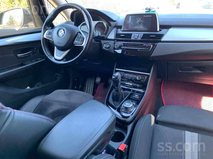 Melns BMW 218 2018 Tukums, ar dzinēja tilpumu 2.00 L un nobraukumu 269 tūkst. km par 10650 €, foto 6 vietnē AUTOMOTO.COM.LV