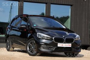 Black BMW 218 2019 in Tukums, with an engine capacity of 2.00 L and mileage of 188 thousand km for 12390 €, photo  on AUTOMOTO.COM.LV