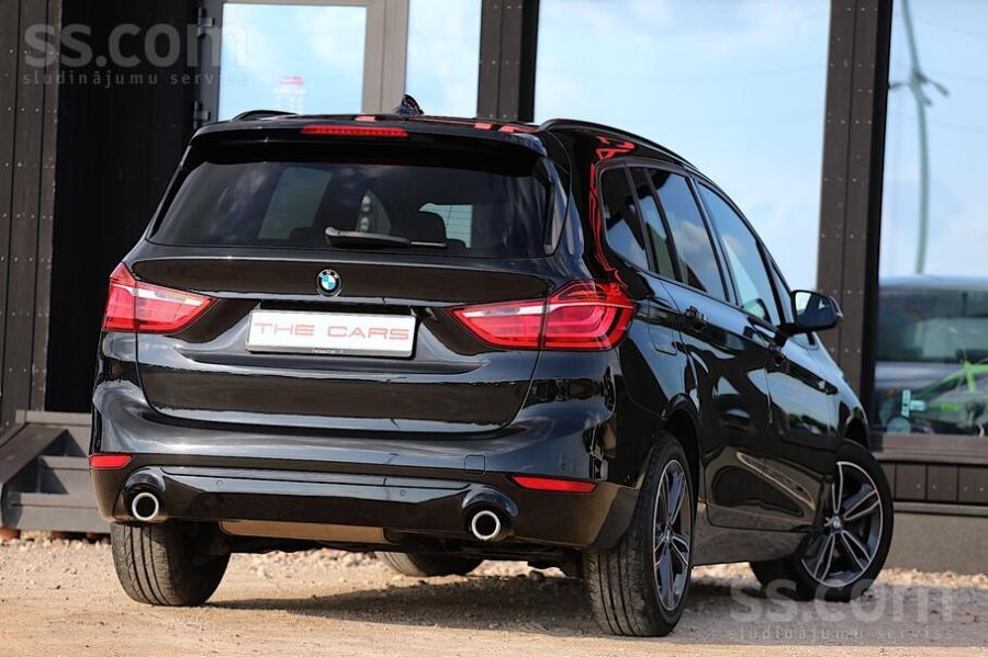 Black BMW 218 2019 in Tukums, with an engine capacity of 2.00 L and mileage of 188 thousand km for 12390 €, photo 3 on AUTOMOTO.COM.LV