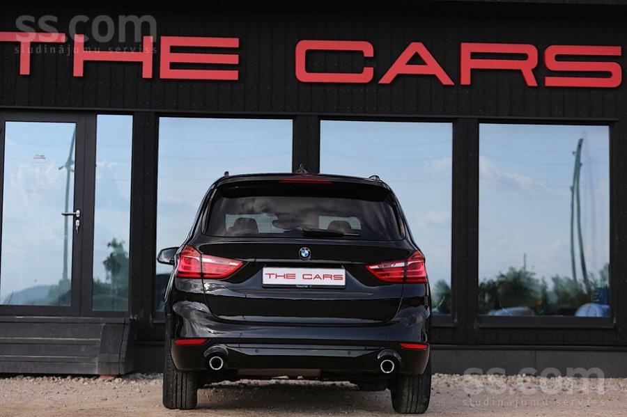 Black BMW 218 2019 in Tukums, with an engine capacity of 2.00 L and mileage of 188 thousand km for 12390 €, photo 4 on AUTOMOTO.COM.LV