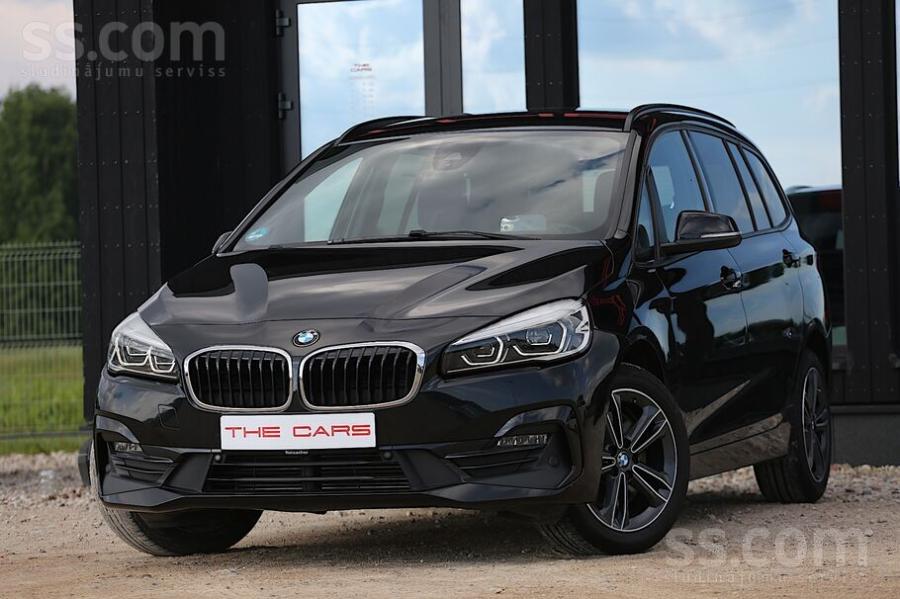 Black BMW 218 2019 in Tukums, with an engine capacity of 2.00 L and mileage of 188 thousand km for 12390 €, photo 6 on AUTOMOTO.COM.LV
