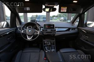 Black BMW 218 2019 in Tukums, with an engine capacity of 2.00 L and mileage of 188 thousand km for 12390 €, photo 8 on AUTOMOTO.COM.LV
