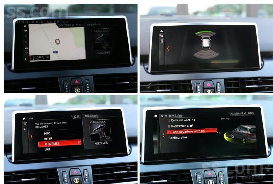 Black BMW 218 2019 in Tukums, with an engine capacity of 2.00 L and mileage of 188 thousand km for 12390 €, photo 20 on AUTOMOTO.COM.LV