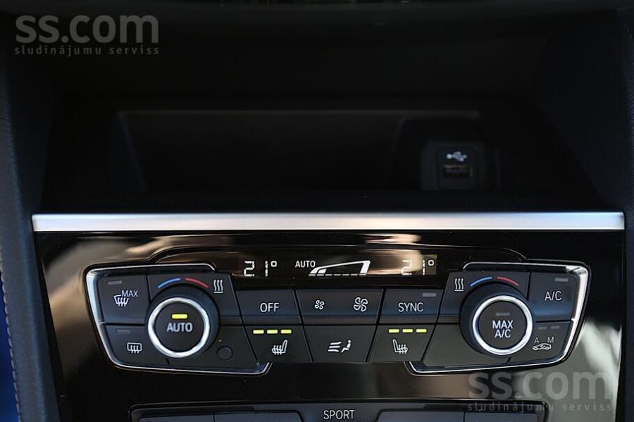 Black BMW 218 2019 in Tukums, with an engine capacity of 2.00 L and mileage of 188 thousand km for 12390 €, photo 21 on AUTOMOTO.COM.LV