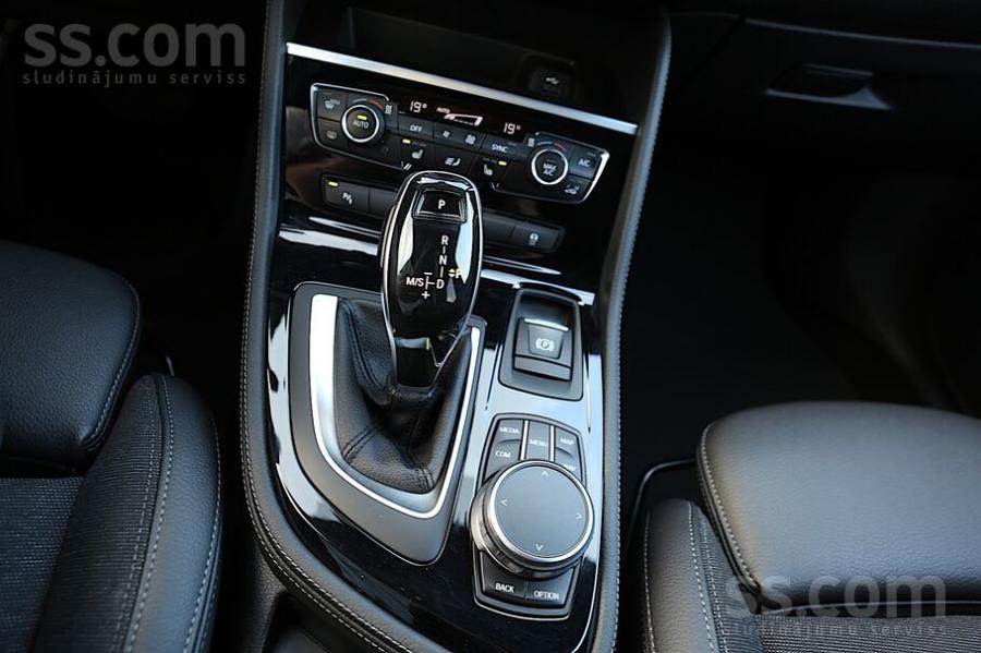 Black BMW 218 2019 in Tukums, with an engine capacity of 2.00 L and mileage of 188 thousand km for 12390 €, photo 22 on AUTOMOTO.COM.LV