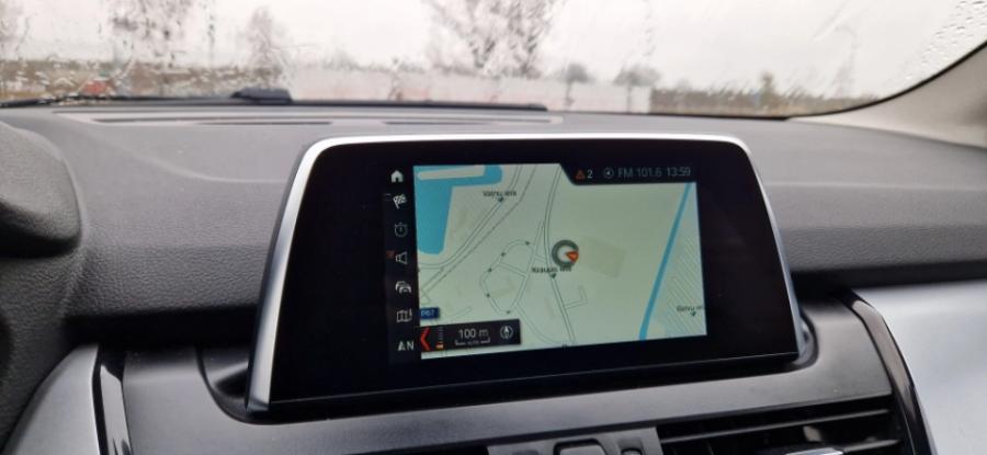 Black BMW 218 2019 in Riga, with an engine capacity of 1.50 L and mileage of 47 thousand km for 13750 €, photo 15 on AUTOMOTO.COM.LV