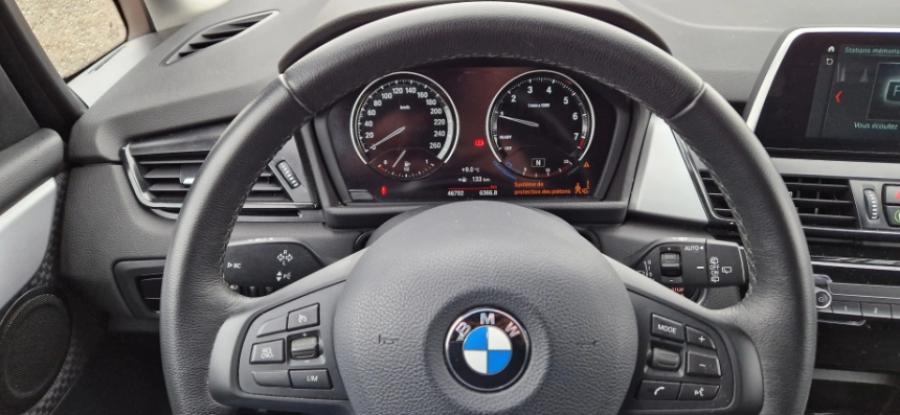 Black BMW 218 2019 in Riga, with an engine capacity of 1.50 L and mileage of 47 thousand km for 13750 €, photo 16 on AUTOMOTO.COM.LV