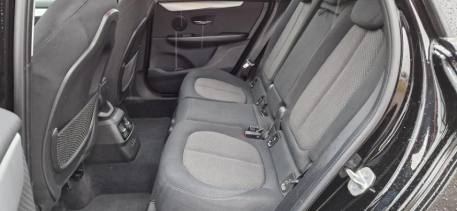 Black BMW 218 2019 in Riga, with an engine capacity of 1.50 L and mileage of 47 thousand km for 13750 €, photo 25 on AUTOMOTO.COM.LV