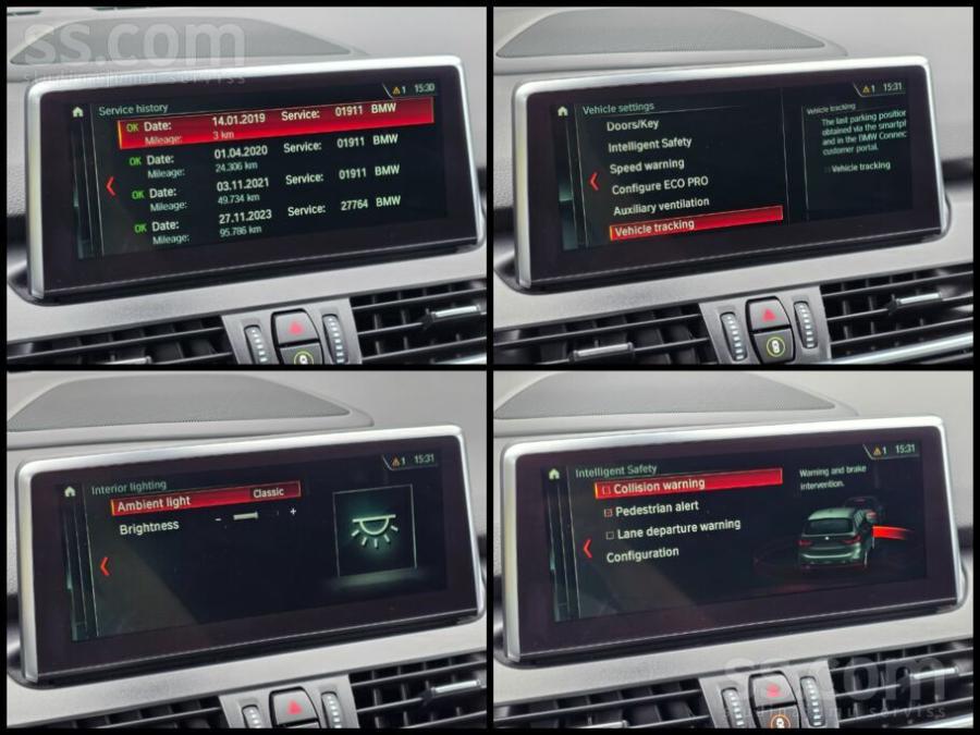 Черный БМВ 218 2019 в Рига, объемом двигателя 2.00 л и пробегом 0 тыс. км за 14550 €, фото 10 на AUTOMOTO.COM.LV