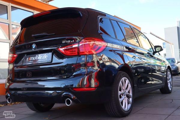 Black BMW 218 2022 in Kaunas, with an engine capacity of 2.00 L and mileage of 85 thousand km for 23792 €, photo 10 on AUTOMOTO.COM.LV
