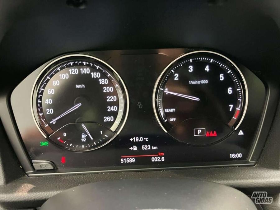 Black BMW 218 2022 in Kaunas, with an engine capacity of 1.50 L and mileage of 52 thousand km for 25785 €, photo 12 on AUTOMOTO.COM.LV