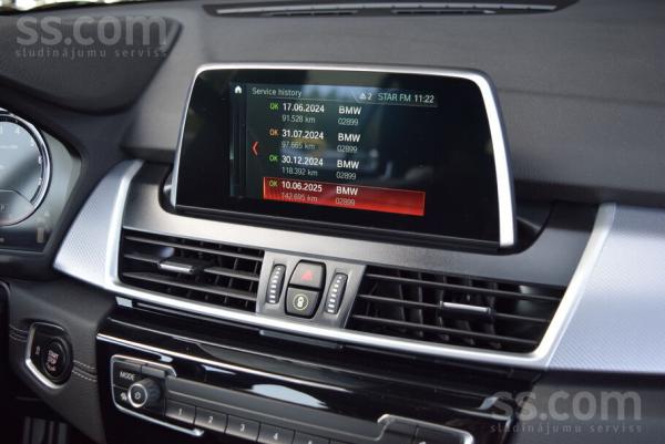 Black BMW 218 2022 in Riga, with an engine capacity of 1.50 L and mileage of 146 thousand km for 15900 €, photo 8 on AUTOMOTO.COM.LV