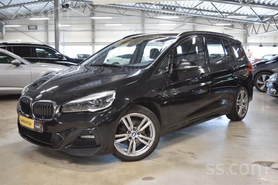 Black BMW 218 2022 in Riga, with an engine capacity of 1.50 L and mileage of 146 thousand km for 15900 €, photo 1 on AUTOMOTO.COM.LV