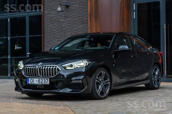 Black BMW 218 2024 in Riga, with an engine capacity of 1.50 L and mileage of 33 thousand km for 27990 €, photo 1 on AUTOMOTO.COM.LV