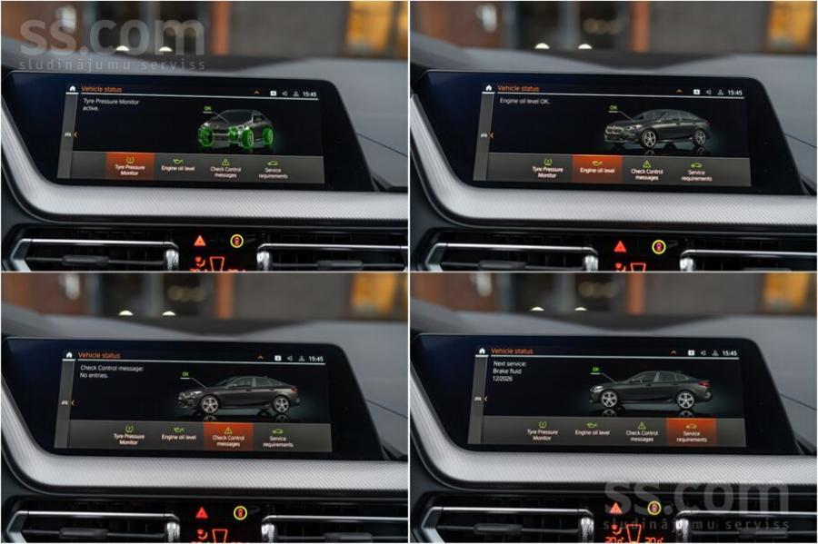 Black BMW 218 2024 in Riga, with an engine capacity of 1.50 L and mileage of 33 thousand km for 27990 €, photo 31 on AUTOMOTO.COM.LV