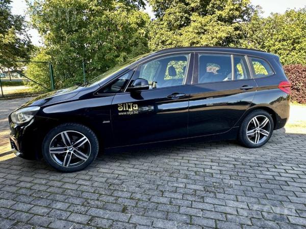 Black BMW 218 2018 in Riga, with an engine capacity of 2.00 L and mileage of 231 thousand km for 13500 €, photo 4 on AUTOMOTO.COM.LV