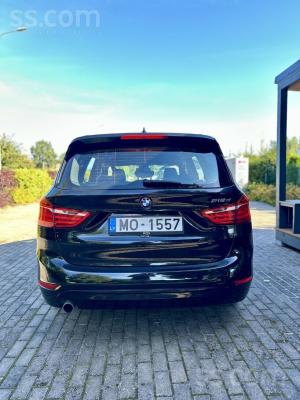 Black BMW 218 2018 in Riga, with an engine capacity of 2.00 L and mileage of 231 thousand km for 13500 €, photo 6 on AUTOMOTO.COM.LV