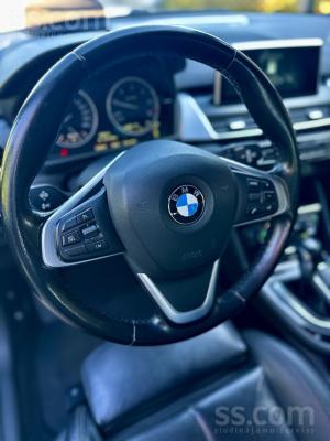 Black BMW 218 2018 in Riga, with an engine capacity of 2.00 L and mileage of 231 thousand km for 13500 €, photo 12 on AUTOMOTO.COM.LV