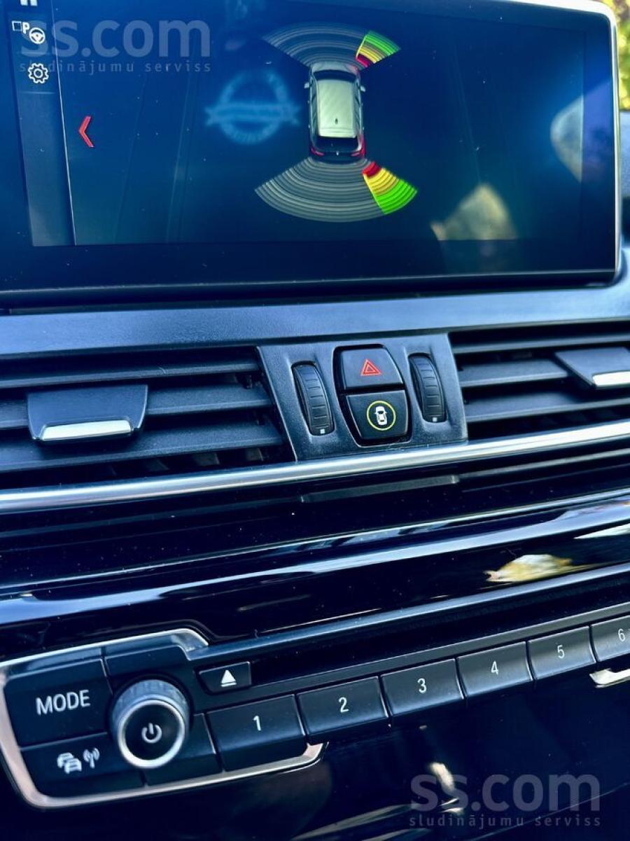 Black BMW 218 2018 in Riga, with an engine capacity of 2.00 L and mileage of 231 thousand km for 13500 €, photo 18 on AUTOMOTO.COM.LV