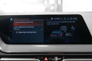 Black BMW 218 2022 in Vilnius, with an engine capacity of 2.00 L and mileage of 81 thousand km for 22900 €, photo 15 on AUTOMOTO.COM.LV