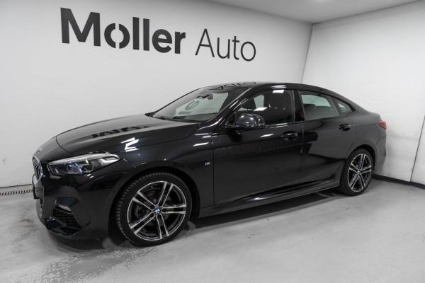 Black BMW 218 2022 in Vilnius, with an engine capacity of 2.00 L and mileage of 81 thousand km for 22900 €, photo 2 on AUTOMOTO.COM.LV