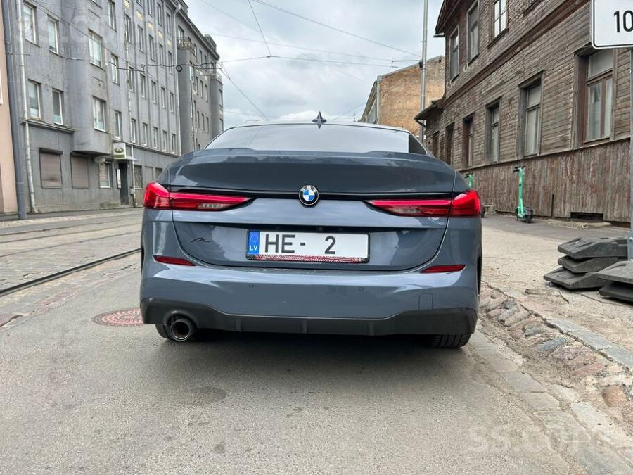 Blue BMW 218 2020 in Riga, with an engine capacity of 1.50 L and mileage of 120 thousand km for 20500 €, photo 8 on AUTOMOTO.COM.LV