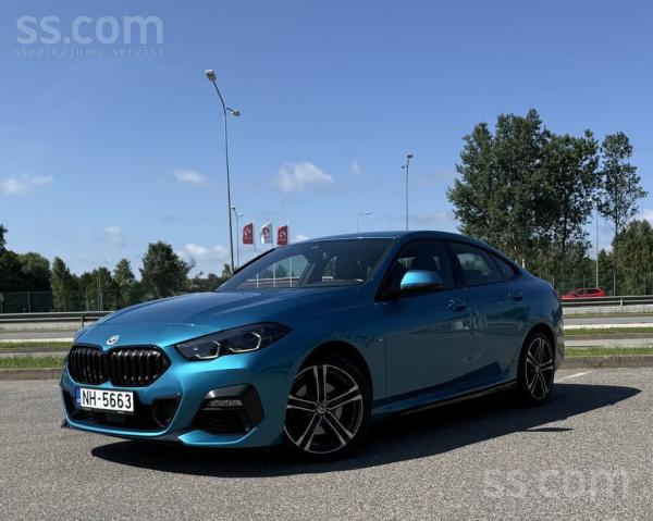 Blue BMW 218 2022 in Riga, with an engine capacity of 1.50 L and mileage of 66 thousand km for 24900 €, photo 3 on AUTOMOTO.COM.LV