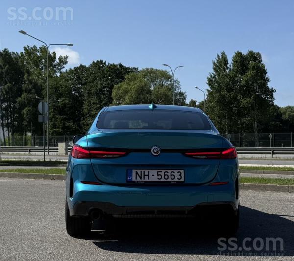 Blue BMW 218 2022 in Riga, with an engine capacity of 1.50 L and mileage of 66 thousand km for 24900 €, photo 5 on AUTOMOTO.COM.LV