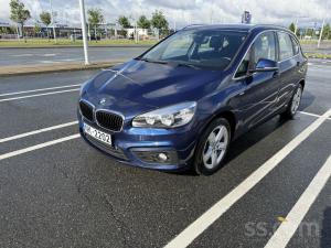 Blue BMW 218 2014 in Riga, with an engine capacity of 2.00 L and mileage of 138 thousand km for 8500 €, photo  on AUTOMOTO.COM.LV