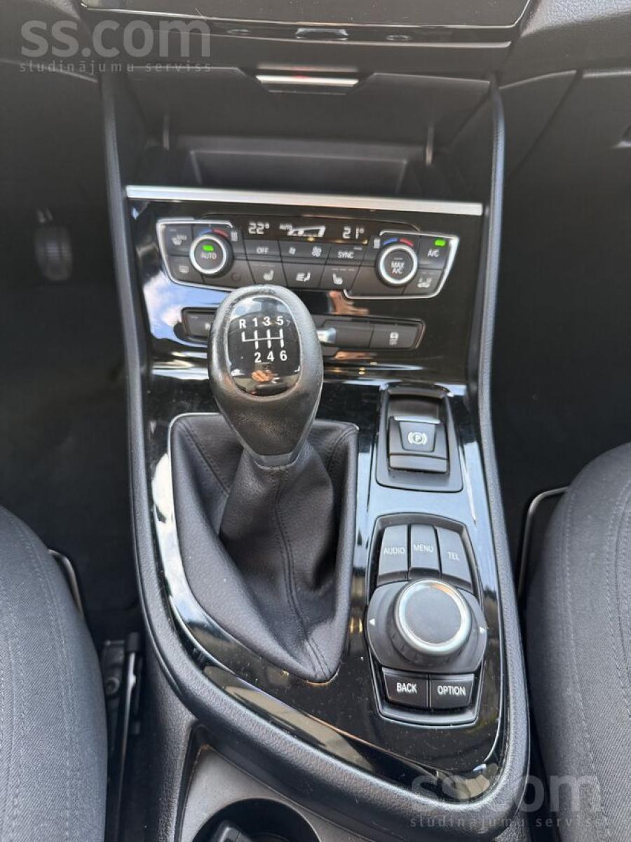 Zils BMW 218 2014 Rīga, ar dzinēja tilpumu 2.00 L un nobraukumu 138 tūkst. km par 8500 €, foto 9 vietnē AUTOMOTO.COM.LV