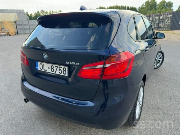Blue BMW 218 2017 in Riga, with an engine capacity of 2.00 L and mileage of 0 thousand km for 6700 €, photo 8 on AUTOMOTO.COM.LV