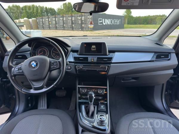 Blue BMW 218 2017 in Riga, with an engine capacity of 2.00 L and mileage of 0 thousand km for 6700 €, photo 10 on AUTOMOTO.COM.LV