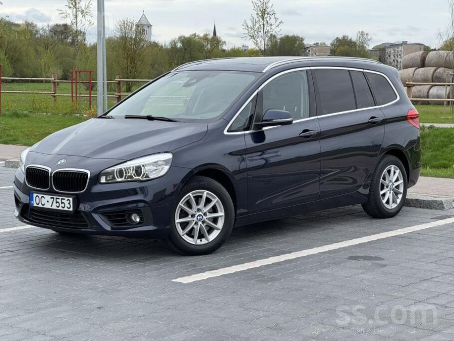 Blue BMW 218 2016 in Jelgava, with an engine capacity of 1.50 L and mileage of 0 thousand km for 8800 €, photo 1 on AUTOMOTO.COM.LV