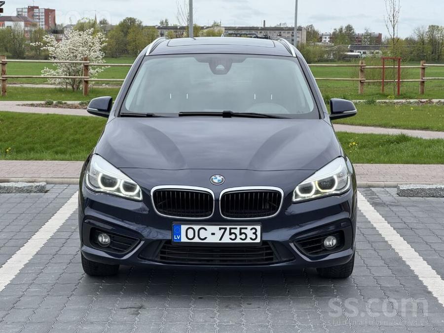 Blue BMW 218 2016 in Jelgava, with an engine capacity of 1.50 L and mileage of 0 thousand km for 8800 €, photo 3 on AUTOMOTO.COM.LV