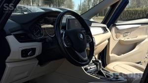 Blue BMW 218 2016 in Jelgava, with an engine capacity of 2.00 L and mileage of 289 thousand km for 7990 €, photo 8 on AUTOMOTO.COM.LV