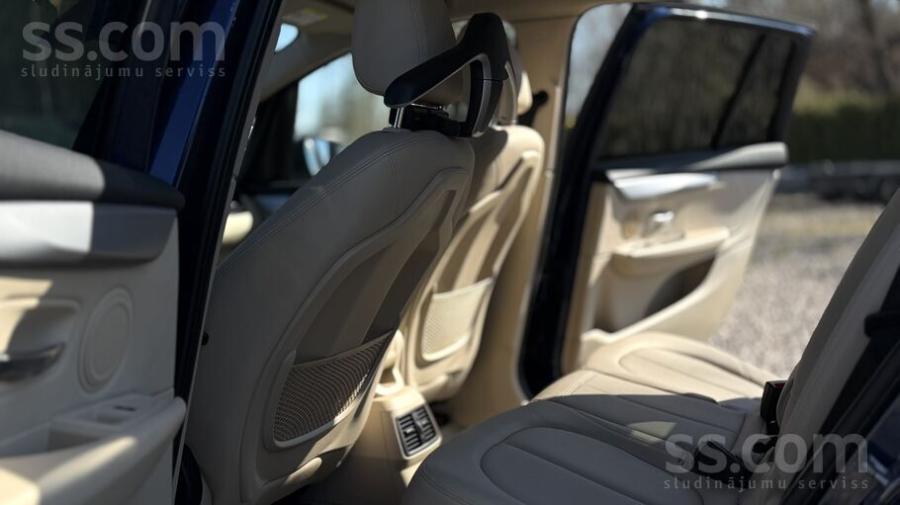 Blue BMW 218 2016 in Jelgava, with an engine capacity of 2.00 L and mileage of 289 thousand km for 7990 €, photo 11 on AUTOMOTO.COM.LV