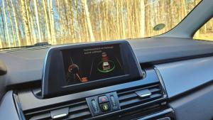 Blue BMW 218 2016 in Riga, with an engine capacity of 2.00 L and mileage of 223 thousand km for 8590 €, photo 9 on AUTOMOTO.COM.LV