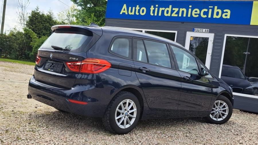Blue BMW 218 2016 in Riga, with an engine capacity of 2.00 L and mileage of 223 thousand km for 8590 €, photo 44 on AUTOMOTO.COM.LV